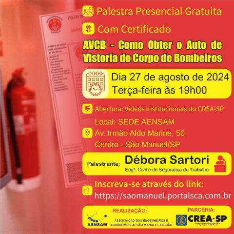 Como Obter o Auto de Vistoria do Corpo de Bombeiros (AVCB) | AENSAM